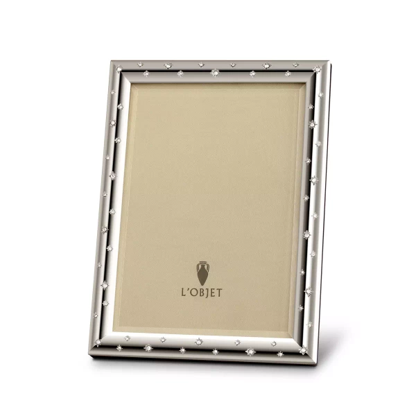 Photo frame with crystals L'Objet Stars Platinum Platyna ~ Products ...