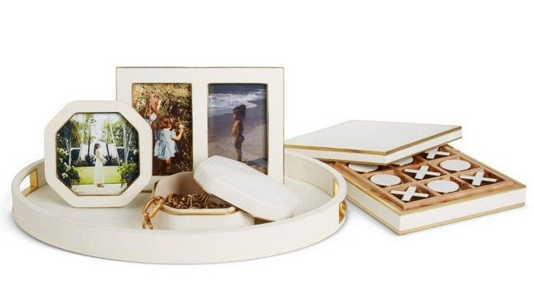 Aerin Shagreen photo frame ~ Products \ Decorations \ Picture frames ...