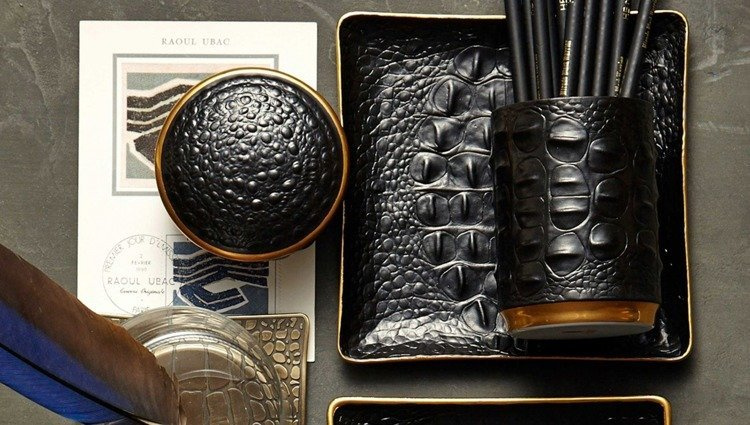 L'Objet Crocodile Tissue Box ~ Products \ Decorations \ Office Brands ...