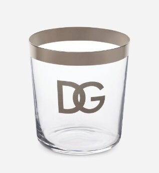 Dolce&Gabbana set of two beverage glasses, DG Logo ~ Products ...